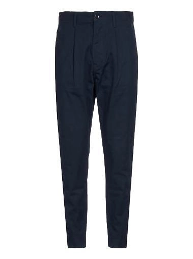 G-star Raw Recycled Polyester And Organic Cotton Gabardine Trousers - Navy