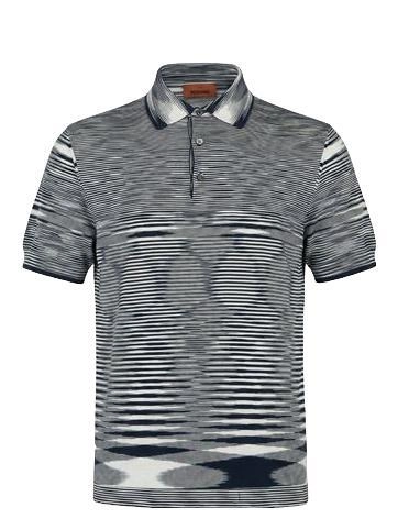 Missoni Polo Shirt Size Cotton - Blue