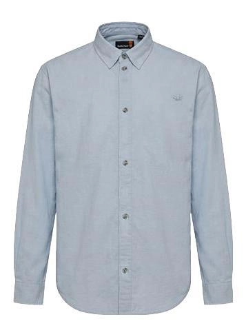 Timberland Woven Cotton Shirt - Sky Blue