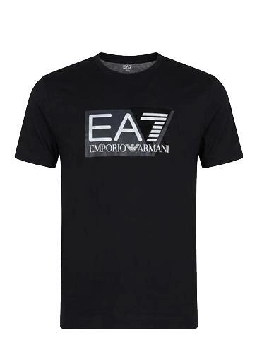 EA7 T-shirt Size Cotton - Black