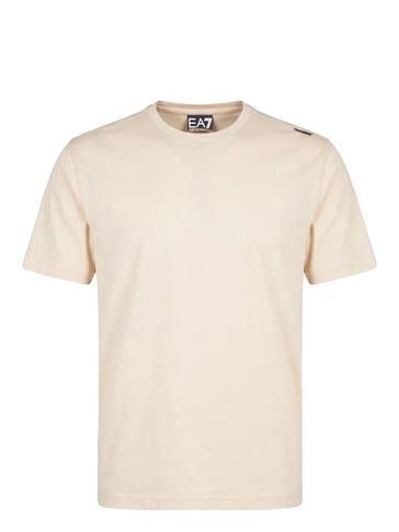 EA7 T-shirt Size Cotton - Beige