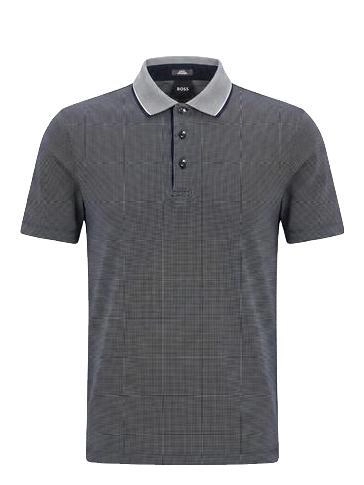 BOSS Polo Shirt Size Cotton - Blue