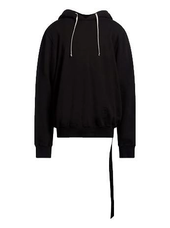 Rick Owens Cotton Hoodie - Black