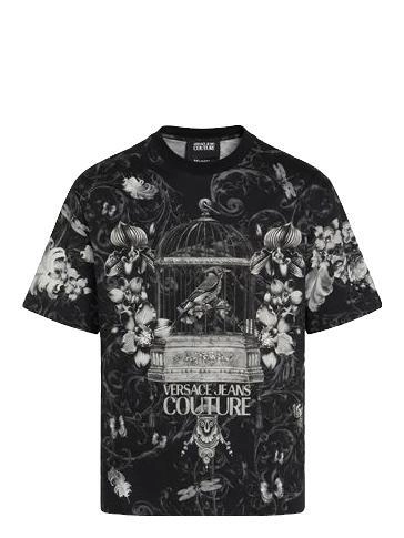 Versace T-shirt Size Cotton - Black