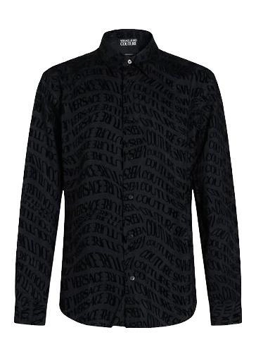 Versace Shirt Size Cotton - Black