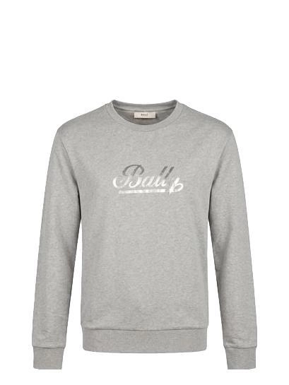 Bally Cotton And Nylon Sweatshirt - Grey