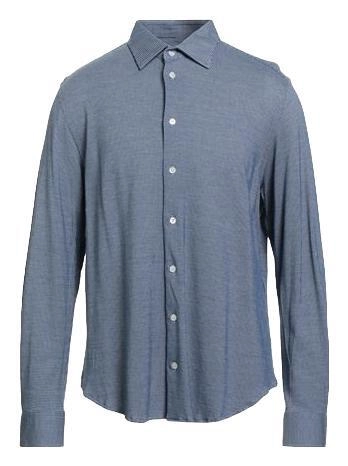 Emporio Armani Shirt Size Cotton, Lyocell - Blue