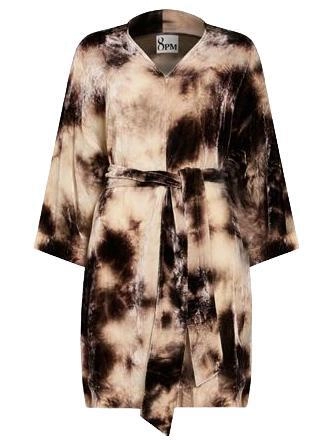 8PM Flared Viscose Blend Mini Dress - Beige
