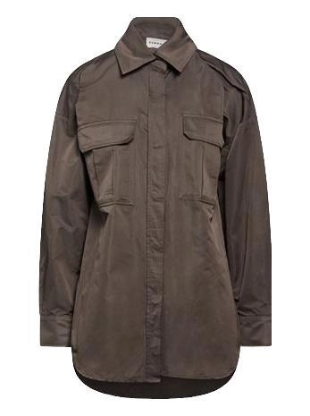 P.a.r.o.s.h Polyester Oversized Shirt - Charcoal