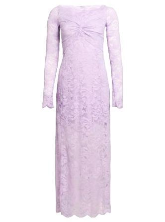 Rabanne Polyamide & Elastane Maxi Dress - Lilac