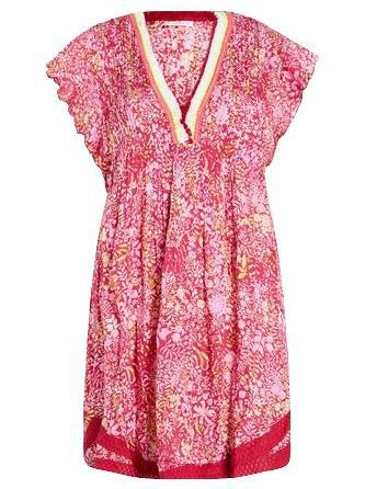 Poupette St Barth Viscose Mini Dress - Red