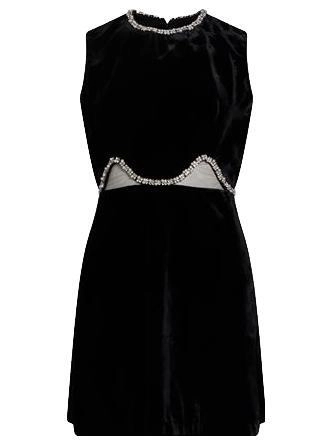 Sandro Mini Dress - Black