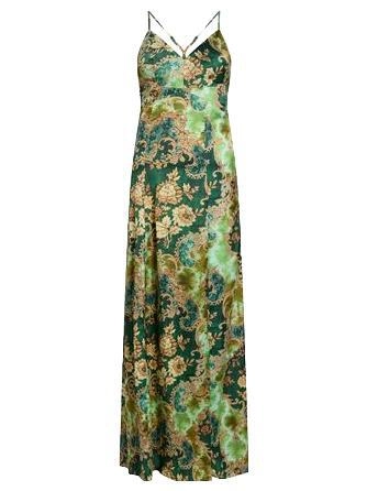 MARCIANO Paisley-print Maxi Dress - Green