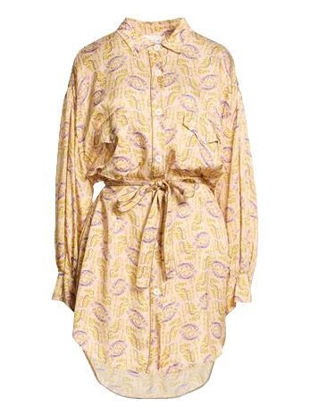 FORTE_FORTE Viscose Shirt Dress - Blush