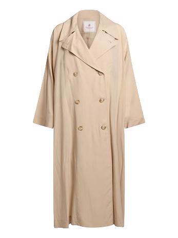 COMPAGNIA ITALIANA Overcoat & Trench Coat Size Polyester, Elastane - Sand