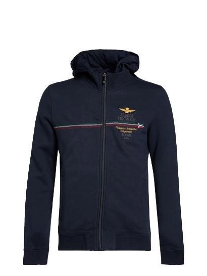AERONAUTICA MILITARE Frecce Tricolori Hoodie - Blue