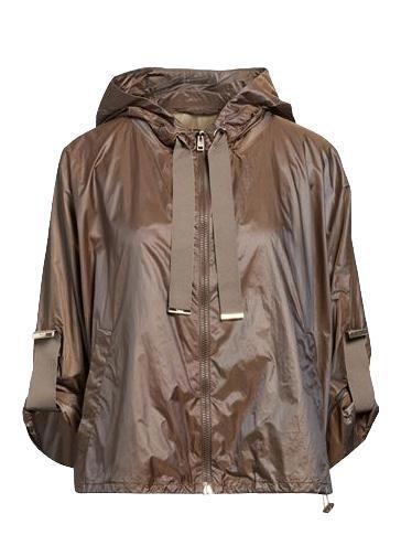 Herno Hooded Windbreaker - Brown