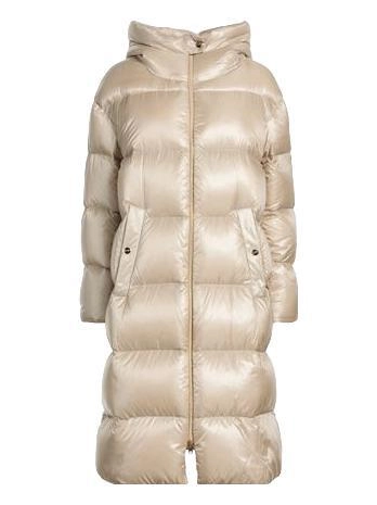 Herno Down Filled Hooded Puffer Coat - Beige