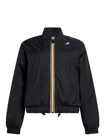 K-WAY Recycled Polyamide Bomber Jacket - Black