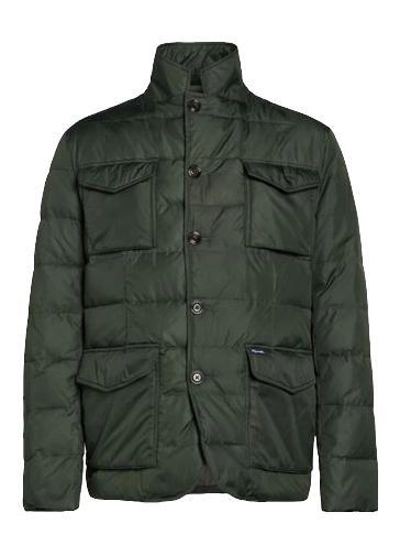Façonnable Quilted Puffer Jacket - Green