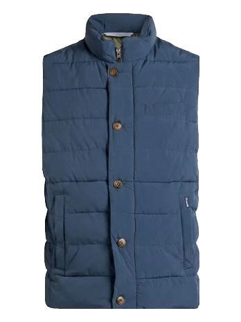 Façonnable Quilted Vest - Navy