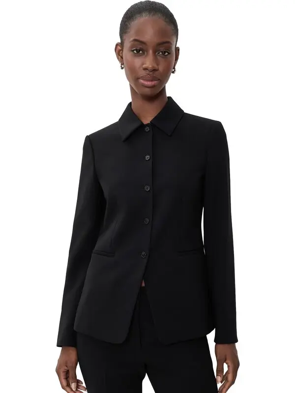 Theory Cutaway Blazer - Black