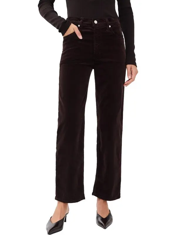 Citizens Of Humanity Palma Corduroy Straight Pants - Barrister
