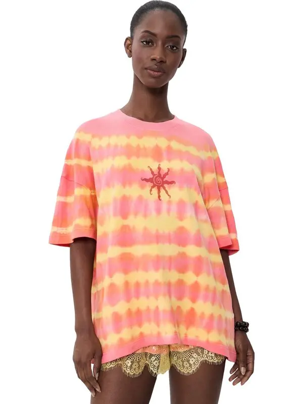CIAO CIAO VACATION Tie-dye T-shirt - Sunkiss