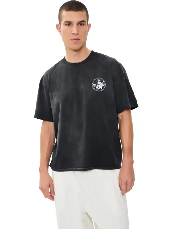 NAHMIAS Youth Enrichment Program Boxy Tee - Aged Black
