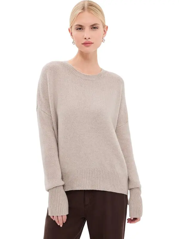 LISA YANG Mila Cashmere Sweater - Sand