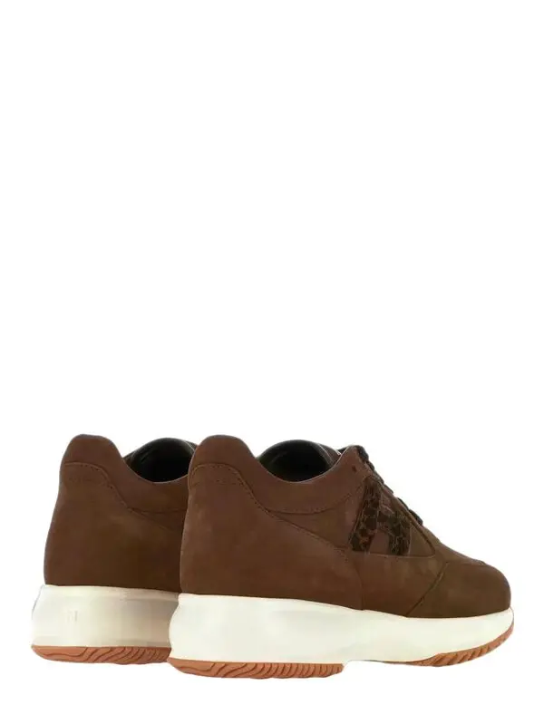 Hogan Interactive Nubuck Sneakers - Brown