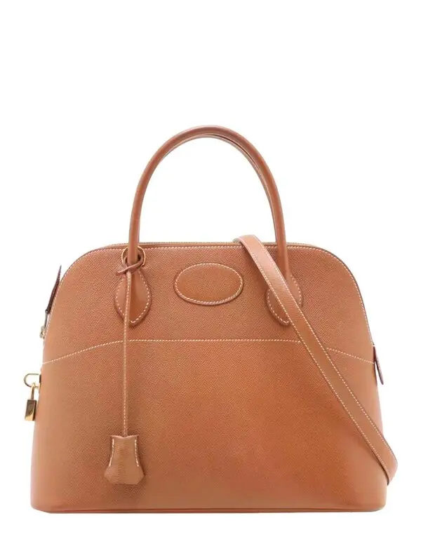Hermès 1996 Courchevel Bolide 31 Satchel - Brown
