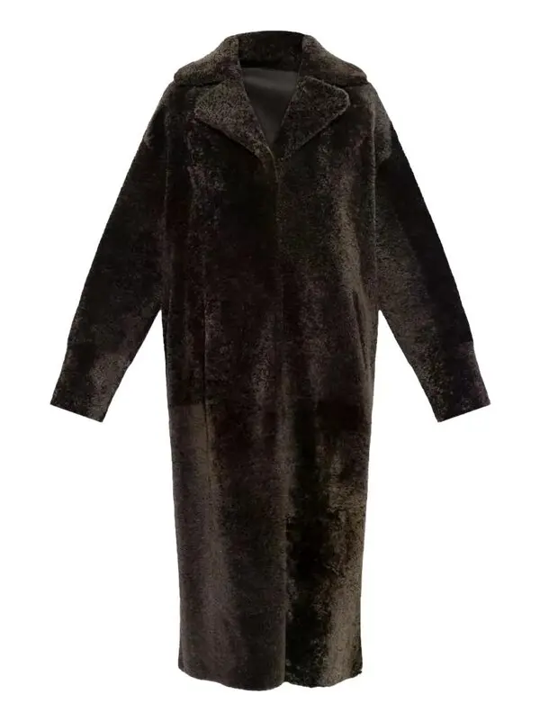 ARMA Ines Reversible Shearling Coat - Brown