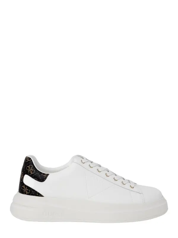 Guess Elba 4g Logo Sneakers - White