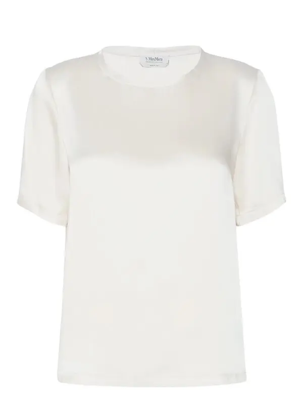 Max Mara Short-sleeved T-shirt - Ivory