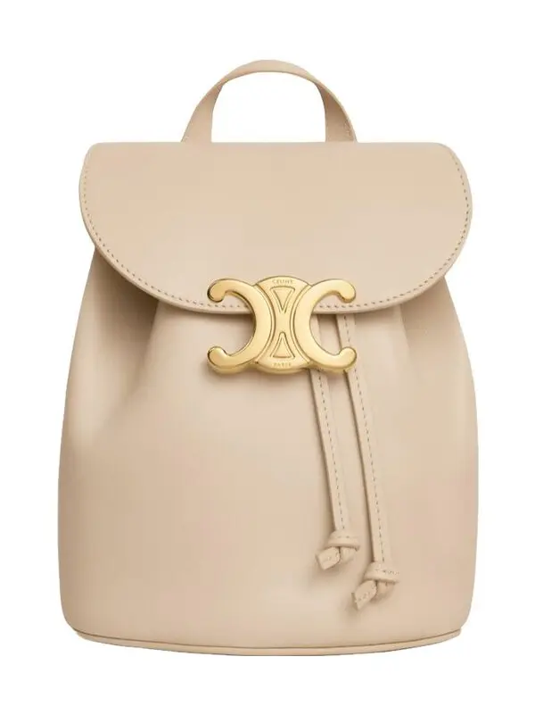 Celine Triomphe Bonnie Backpack - Nude