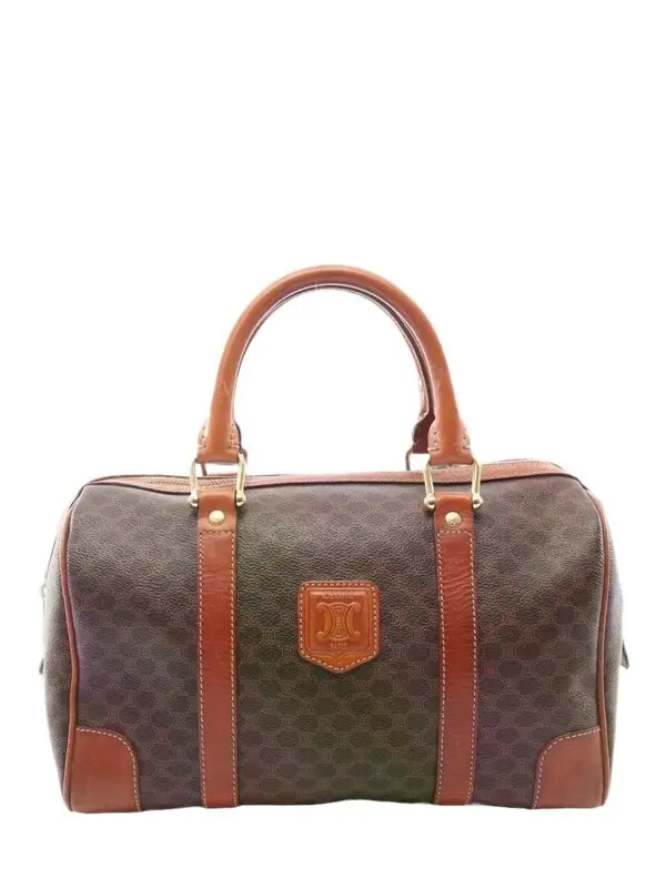 Celine Macadam Patterned Tote Bag - Brown