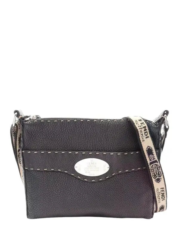 Fendi Selleria Shoulder Bag - Black