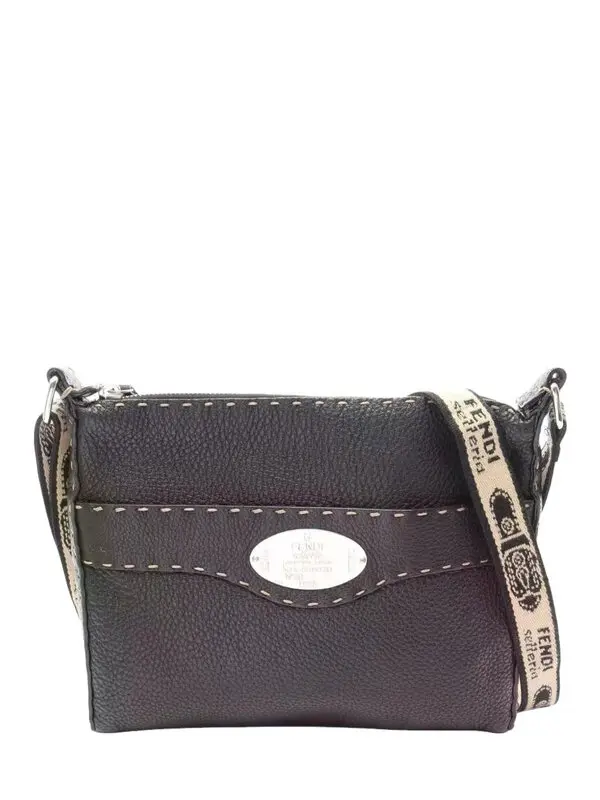 Fendi Selleria Shoulder Bag - Black