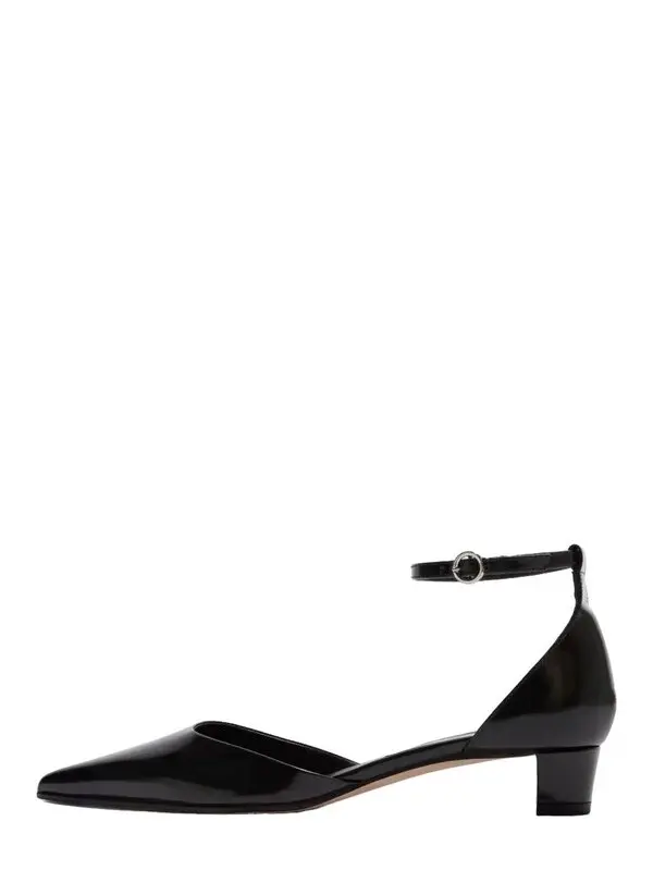 AeydĒ Perrine Ankle-strap Pumps - Black