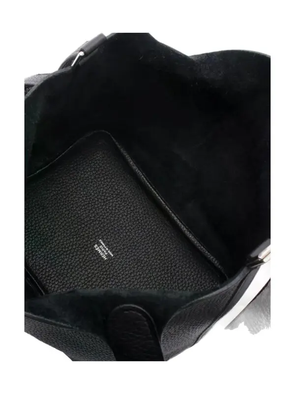 Hermès 2021 Pm Picotin Lock Tote Bag - Black
