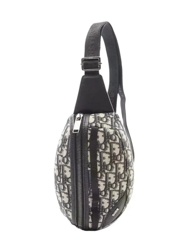 Dior Oblique Scarab Belt Bag - Brown