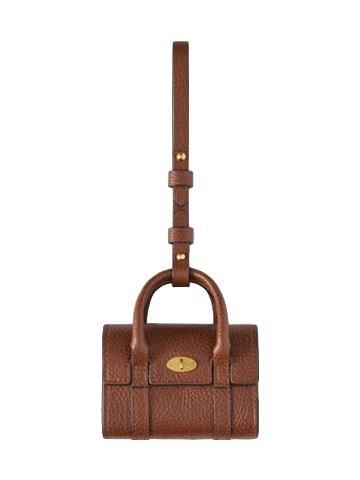 Mulberry Mini Bayswater Bag Charm - Oak