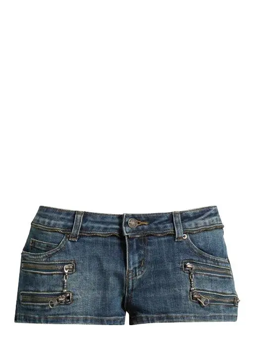 JADED LONDON Ardor Mini Shorts - Denim