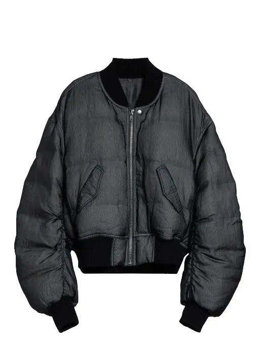 Rick Owens Padded Bomber Jacket - Black