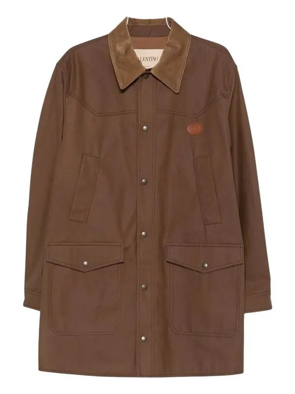 Valentino Garavani Vlogo Signature Jacket - Brown