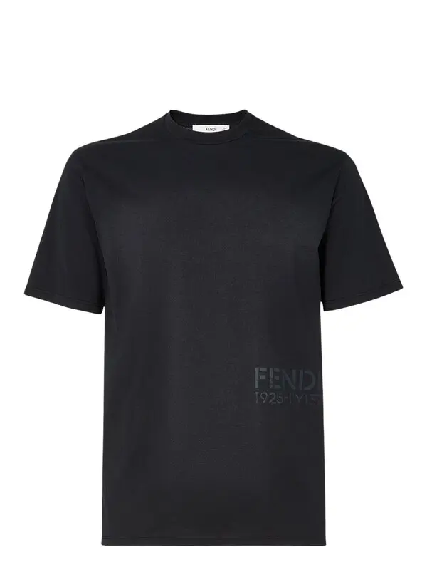 Fendi Cotton T-shirt - Black