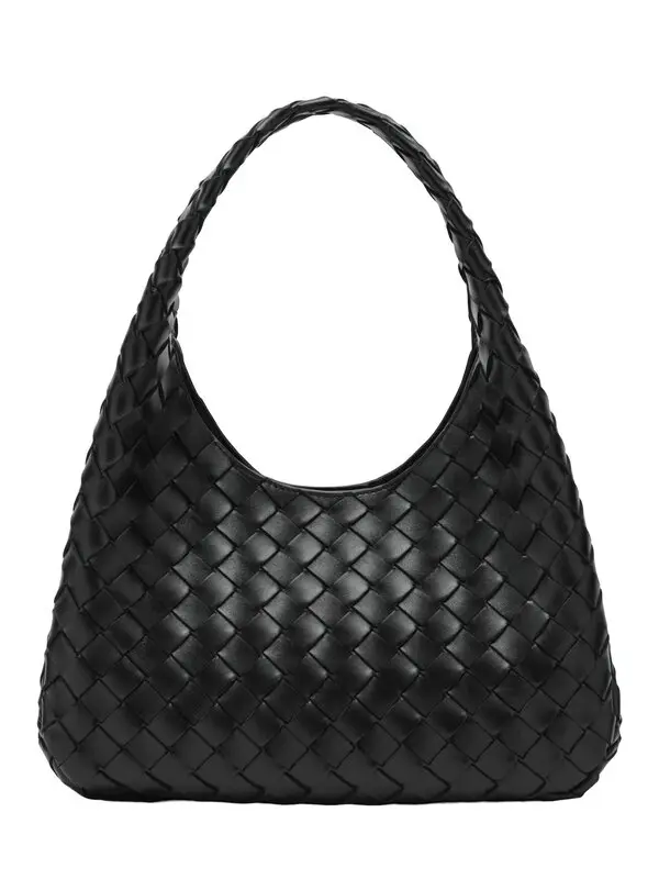 Bottega Veneta Small Campana Bag - Black