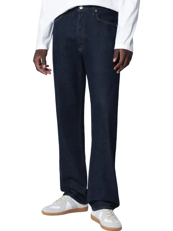 AGOLDE 90's Straight Leg Jeans In Dark Indigo - Blue