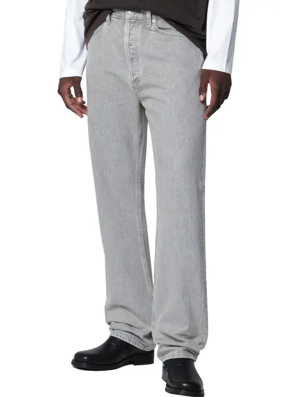 AGOLDE 90's Relaxed Straight Leg Jeans - Grey